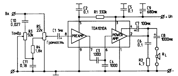 Tda7269 datasheet: TDA7269 Datasheet(PDF) — STMicroelectronics — RC74 — интернет-магазин ...